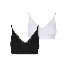 Urban Classics Sport-BH &raquo; Ladies Padded Rip Bra 2-Pack&laquo; S, Cup 0 Sport-BH