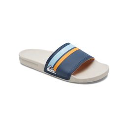 Quiksilver Sandale &raquo;Rivi Slide&laquo; Blue 1 14(47) 14(47) Wasserfreundliches, weiches TPR-Obermaterial...