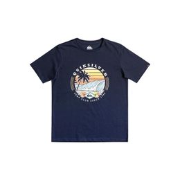 Quiksilver T-Shirt &raquo;QS Surf Club&laquo; Navy Blazer 10 10 Stoff: Baumwoll-Jersey-Stoff [160 g/m2]
