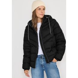 Cecil Damen Steppjacke mit Kapuze mit Kapuze XS (36)