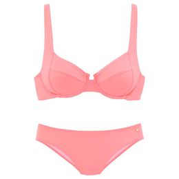 s.Oliver Damen s.Oliver B&uuml;gel-Bikini mit komfortablem Schnitt orange 38, Cup C