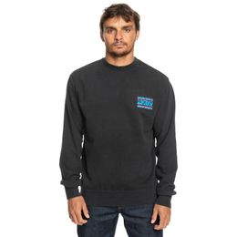 Quiksilver Sweatshirt &raquo;Neon Slab&laquo; schwarz L L Stoff: Baumwoll-Polyester-Mischgewebe [280...