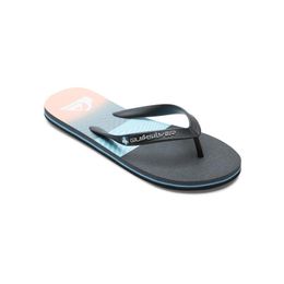 Quiksilver Sandale &raquo;Molokai Panel&laquo; Blue/Blue/Orange 14(47) 14(47) Gurt: Flexibles 3-Punkt-Gurtband aus...