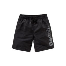 Bench. Jungen Badeshorts mit trendigem Logoschriftzug schwarz 110/116, N-Gr