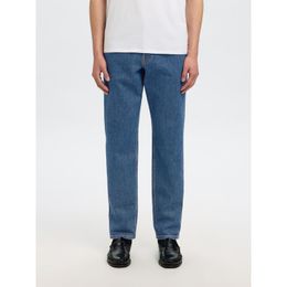 Selected Herren Selected 5-Pocket-Jeans &raquo;SLH190-REG TAPERED BEN KORI JEANS NOOS&laquo; blau 34, L&auml;nge 34