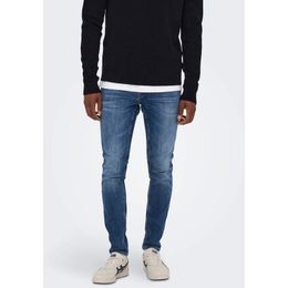 Only & Sons Only & Sons Herren ONLY & SONS Skinny-fit-Jeans &raquo;Warp&laquo; blau 36, L&auml;nge 32