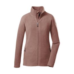 Killtec Fleecejacke &raquo;WMN FLC JCKT 8&laquo; ros&eacute; 44 44 Damen Fleecejacke mit Stehkragen