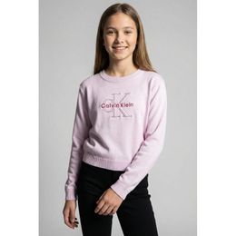Calvin Klein Jeans Kinder Strickpullover Regular fit, f&uuml;r Kinder bis 16 Jahre 12 (152)