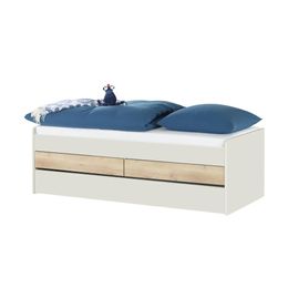 M&ouml;bel Kraft Duobett mit Stauraum Grow Up - grau - Materialmix - 127 cm - 66 cm - M&ouml;bel Kraft