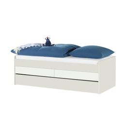 M&ouml;bel Kraft Duobett mit Stauraum Grow Up - grau - Materialmix - 97 cm - 66 cm - M&ouml;bel Kraft