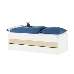 M&ouml;bel Kraft Duobett mit Stauraum Grow Up - wei&szlig; - Materialmix - 97 cm - 66 cm - M&ouml;bel Kraft