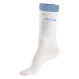 Copenhagen Studios Sportsocken Damen Gr&ouml;&szlig;e 43/46 taubenblau / hellblau / wei&szlig;