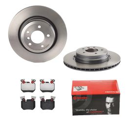Brembo Bremsensatz, Scheibenbremse 1420-56840 hinten rechts links innenbel&uuml;ftet 336mm f&uuml;r BMW 34216797857 34216855004 34216784808