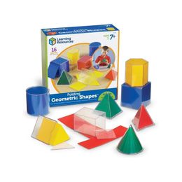 Learning Resources Original Faltbare geometrische Formen 16 St&uuml;ck montessori Mathe 2. Klasse 7+ | Gr.: onesize