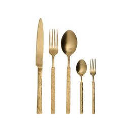 Beliani 30-tlg Besteck Set BIGOLI in Gold | Gr.: onesize