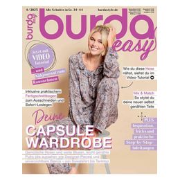 Hubert Burda Media 4 x BURDA EASY Zeitschrift (Gutschein f&uuml;r Jahres Abo) | Gr.: onesize