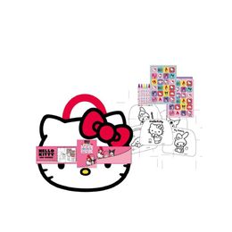 Hello Kitty Spiel- & Malheft Kinder Aktivit&auml;tsbuch mit bunten Seiten | Gr.: onesize