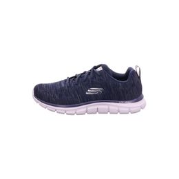Skechers Sportliche Schn&uuml;rschuhe in Blau | Gr.: 42
