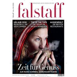 Hubert Burda Media 10 x FALSTAFF Zeitschrift (Gutschein f&uuml;r Jahres Abo) | Gr.: onesize