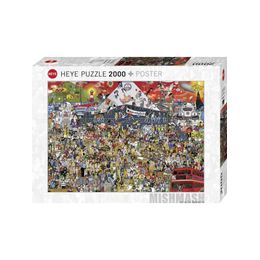 Heye British Music History Puzzle 2000 Teile | Gr.: onesize