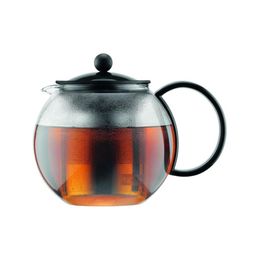 Bodum Assam 1805-01 Teebereiter mit Edelstahlfilter 1.0 l Teekanne Glaskanne | Gr.: onesize