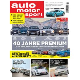 Hubert Burda Media 13 x AUTO MOTOR UND SPORT Zeitschrift (Gutschein f&uuml;r Halbjahres Abo) | Gr.: onesize