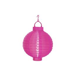 STAR TRADING LED Solar-Lampion ,Festival', D&auml;mmerungssensor, outdoor, 22cm, pink | Gr.: onesize