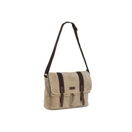 Daniel Ray DR16.1380 McAllen Messenger 2xSchn. Lapt. BUSINESSUMH&Auml;NGER in khaki | Gr.: onesize