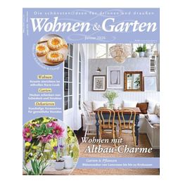 Hubert Burda Media 12 x WOHNEN & GARTEN Zeitschrift (Gutschein f&uuml;r Jahres Abo) | Gr.: onesize