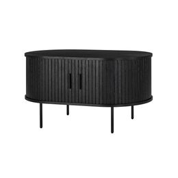 home24 Kommode Couchtisch BARAWOH in Eiche Schwarz | Gr.: onesize