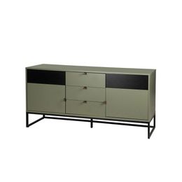 home24 Sideboard KOONO 160 cm in Olivgr&uuml;n | Gr.: onesize