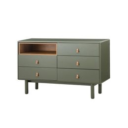 home24 Sideboard LINDALE 120 cm in Olivgr&uuml;n | Gr.: onesize