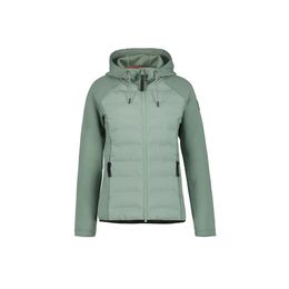 Icepeak Ashburn Midlayer Jacke mit Kapuze in Gr&uuml;n | Gr.: XXL