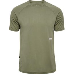 Hummel T-Shirt Hmlpulse Herren in DEEP LICHEN GREEN | Gr.: M