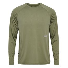 Hummel T-Shirt Hmlpulse Herren in DEEP LICHEN GREEN | Gr.: L