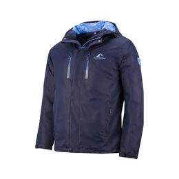 Westfjord Regenjacke Hengill in navy/moss | Gr.: XXL