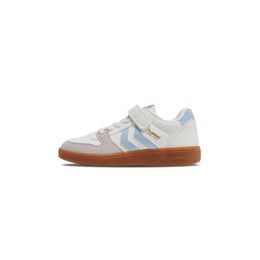 Hummel Klettverschluss Sneaker Handball Perfekt Kinder in WHITE/METALLIC BLUE | Gr.: 38