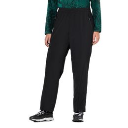 Ulla Popken Hose in schwarz | Gr.: 42-44