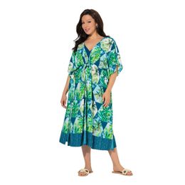 Ulla Popken Strandkleid in dunkles petrol | Gr.: onesize