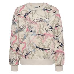 Hummel Sweatshirt Hmljr Loose M&auml;dchen in SILVER BIRCH | Gr.: 58-63