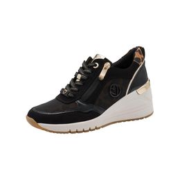 Marco Tozzi Sneaker in BLACK COMB | Gr.: 39