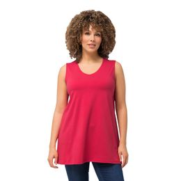 Ulla Popken Strick-Top in dunkel rosa | Gr.: 54-56