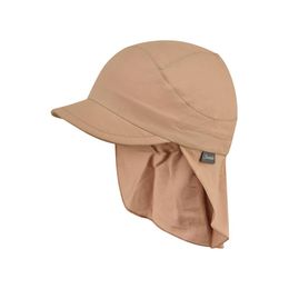 Sterntaler Schirmm&uuml;tze mit Nackenschutz Basic in taupe | Gr.: 49 cm