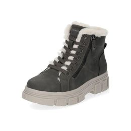 Tom Tailor Stiefelette in Coal | Gr.: 39