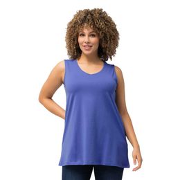 Ulla Popken Strick-Top in blau lila | Gr.: 62/64