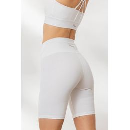 Hey Honey Kurze Leggings in White | Gr.: XL