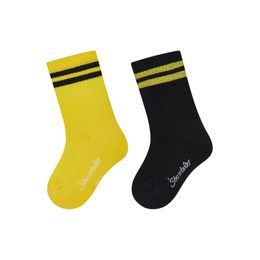 Sterntaler Active Socken Ringel 2er-Pack in gelb | Gr.: 34