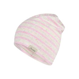 Sterntaler Beanie Streifen in rosa | Gr.: 53 cm