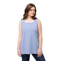 Ulla Popken Longshirt in classic himmelblau | Gr.: 46-48