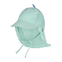 Sterntaler Badem&uuml;tze mit Nackenschutz Dino in hellgr&uuml;n | Gr.: 43 cm